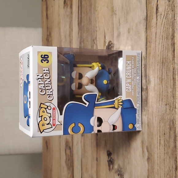 Funko | Toys | Funko Pop Ad Icons Capn Crunch Vinyl Figure | Poshmark